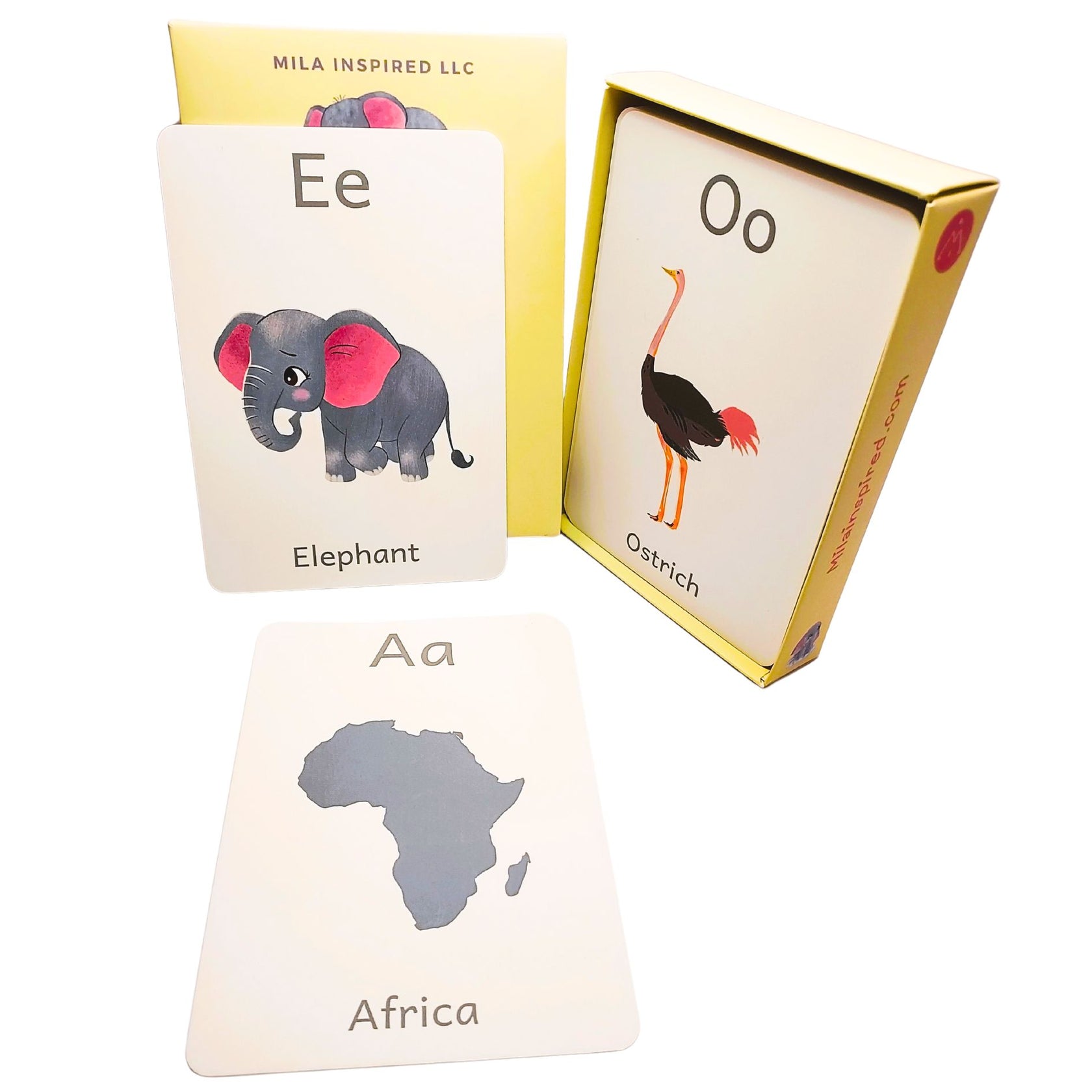 Elephant Flash Cards from The Little Elephant's Big Adventure Book