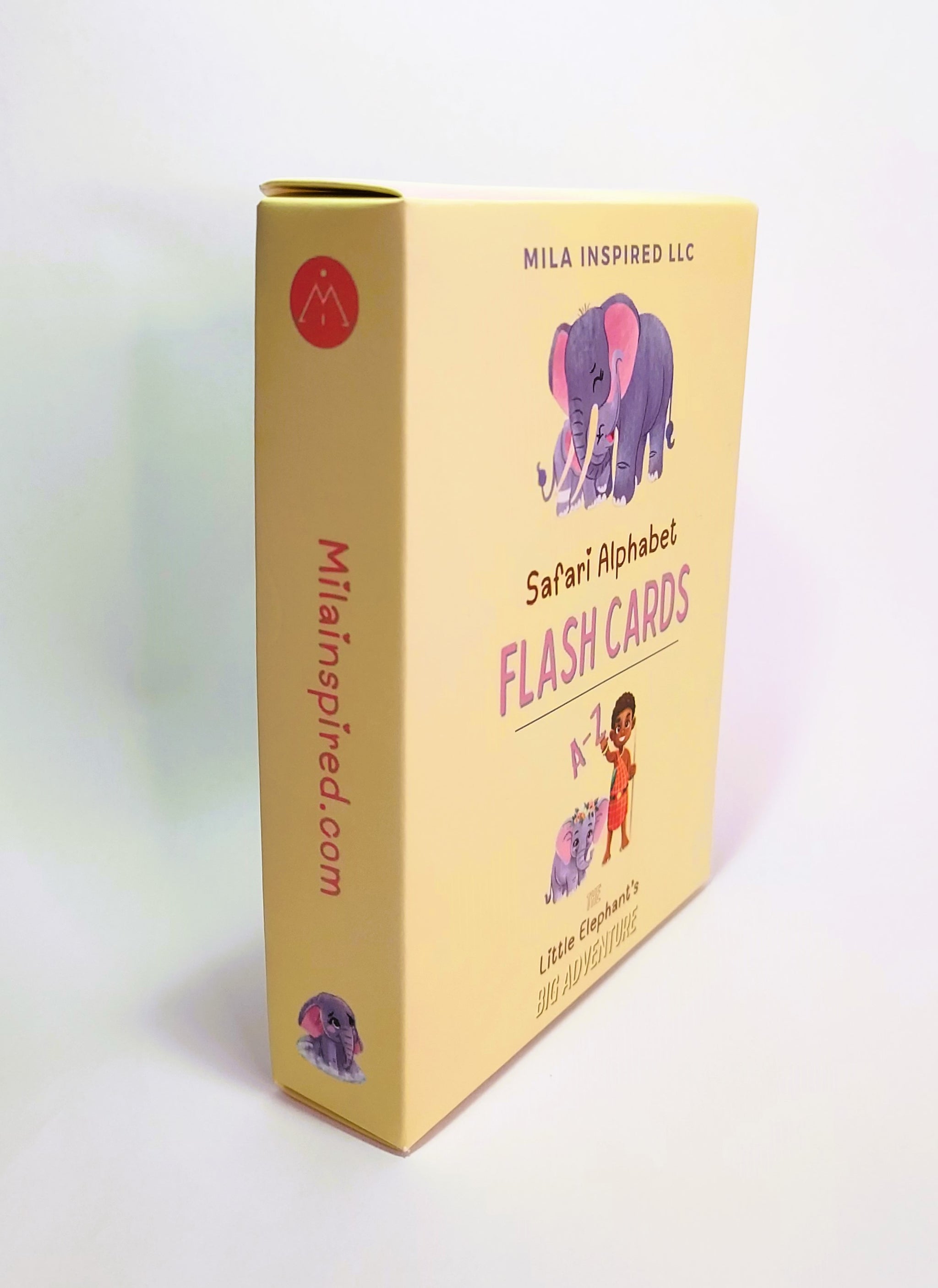 Fun Safari Alphabet Flash Cards from The Little Elephant's Big Adventu ...