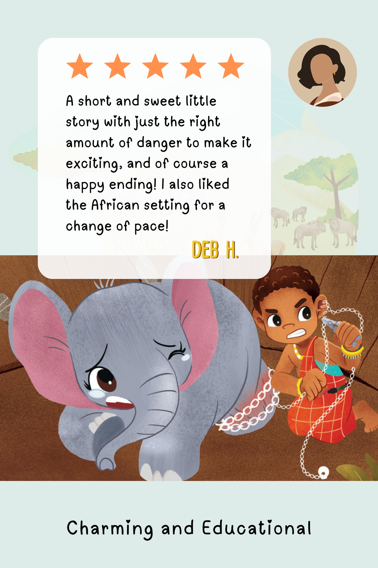 Children's Picture Book - The Little Elephant's Big Adventure Ages 4 ...