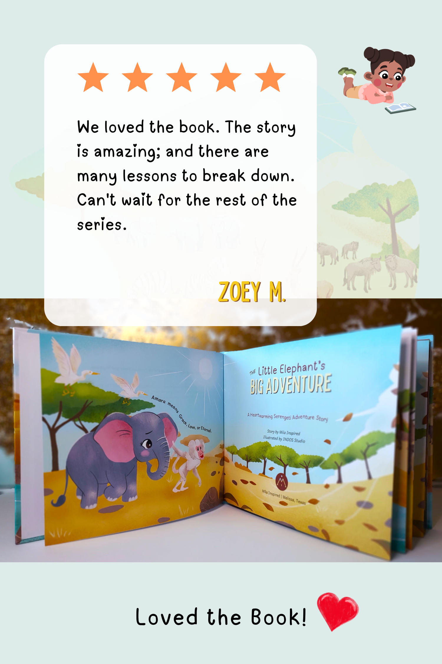 Children's Picture Book - The Little Elephant's Big Adventure Ages 4 ...