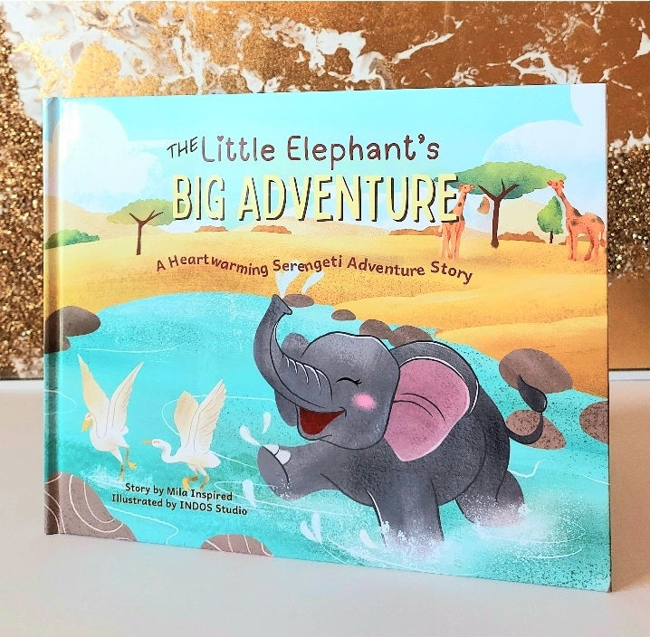 Children's Safari Adventure Picture Book | The Little Elephant's Big A ...