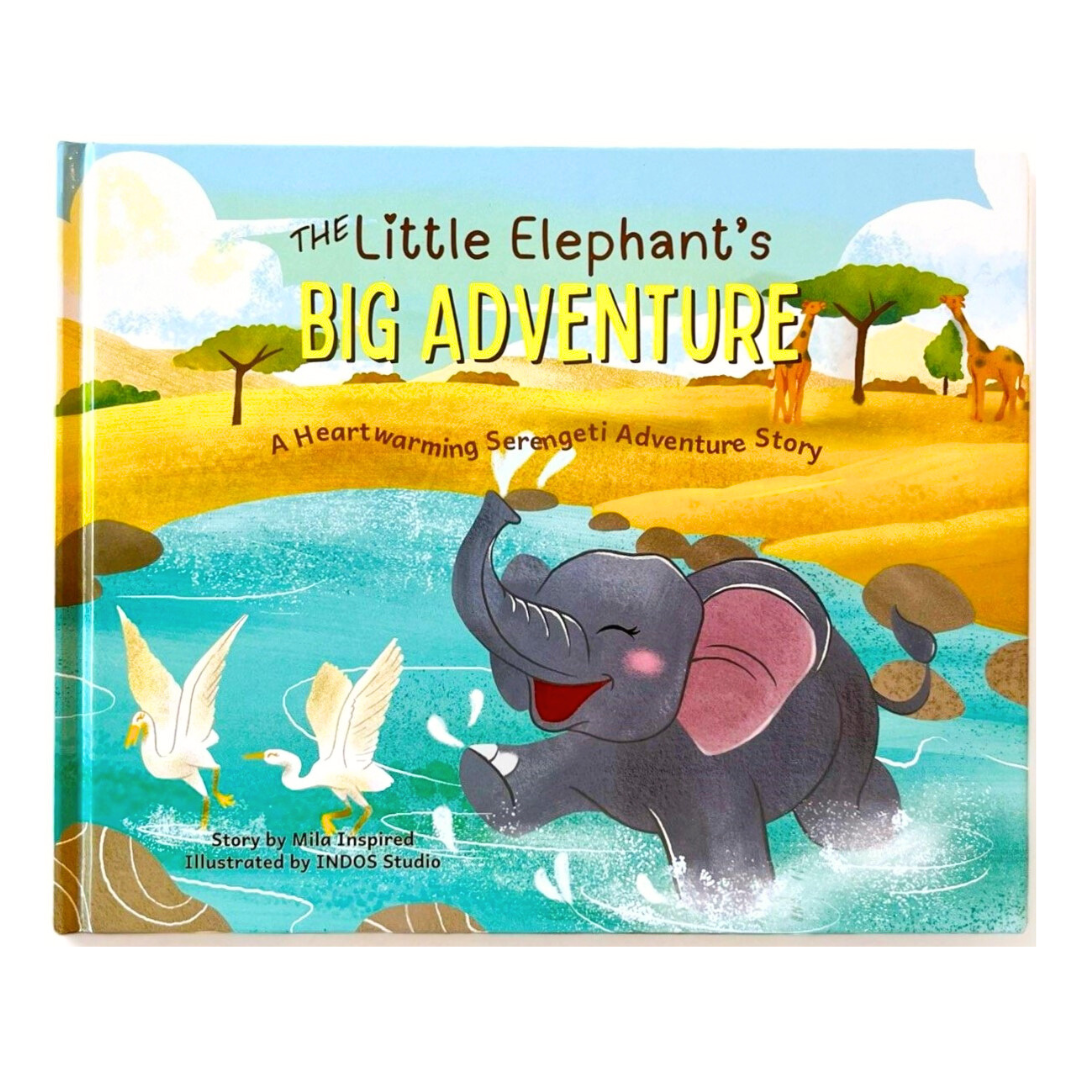 Children's Safari Adventure Picture Book | The Little Elephant's Big A ...
